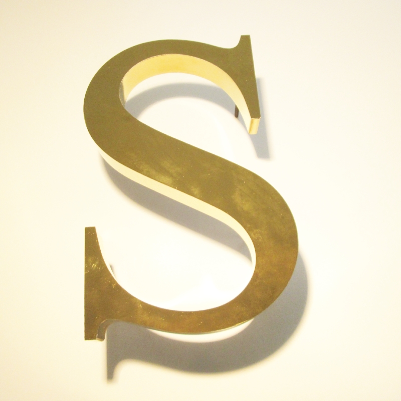 letter-s-gold-stainless-steel | Metal Letters