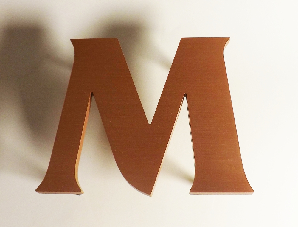 brushed-copper-letters-6mm-thick | METAL LETTERS