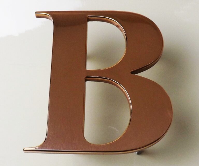 Copper Letters | METAL LETTERS