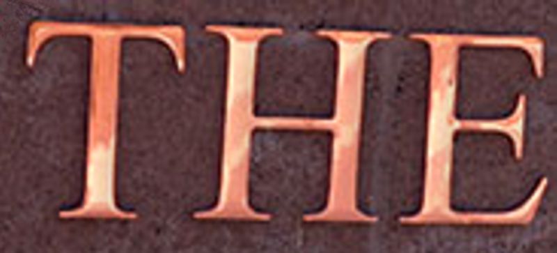 polished-copper-letters | METAL LETTERS