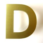 Large Brass Letters | METAL LETTERS
