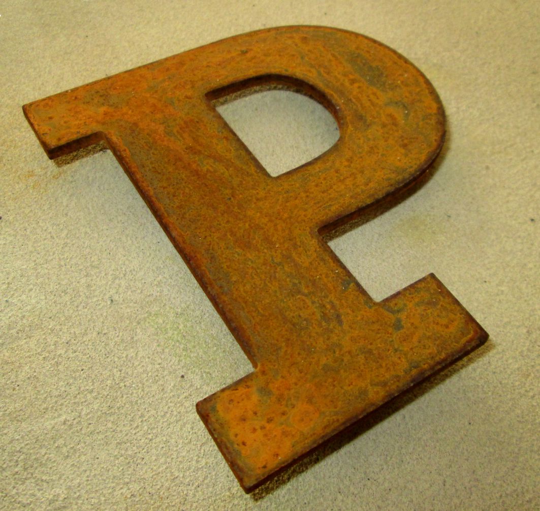 Cor-Ten Steel Letters | METAL LETTERS