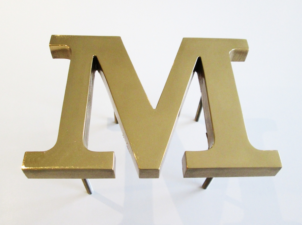 Show Case of Images For Bronze Letters | METAL LETTERS