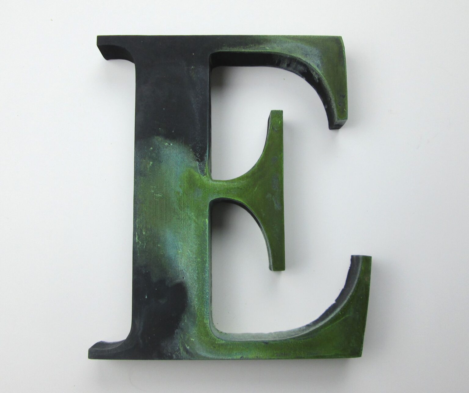 Cast Bronze Letters – Times Bold – Patina Finish | METAL LETTERS