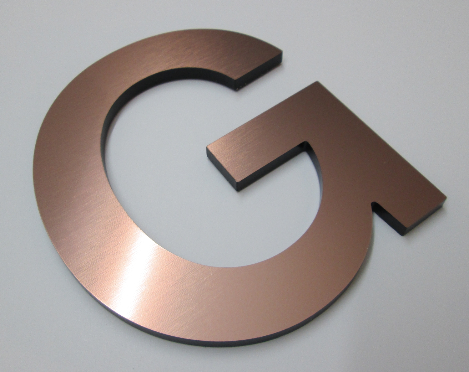 Copper Leaf Letters | METAL LETTERS