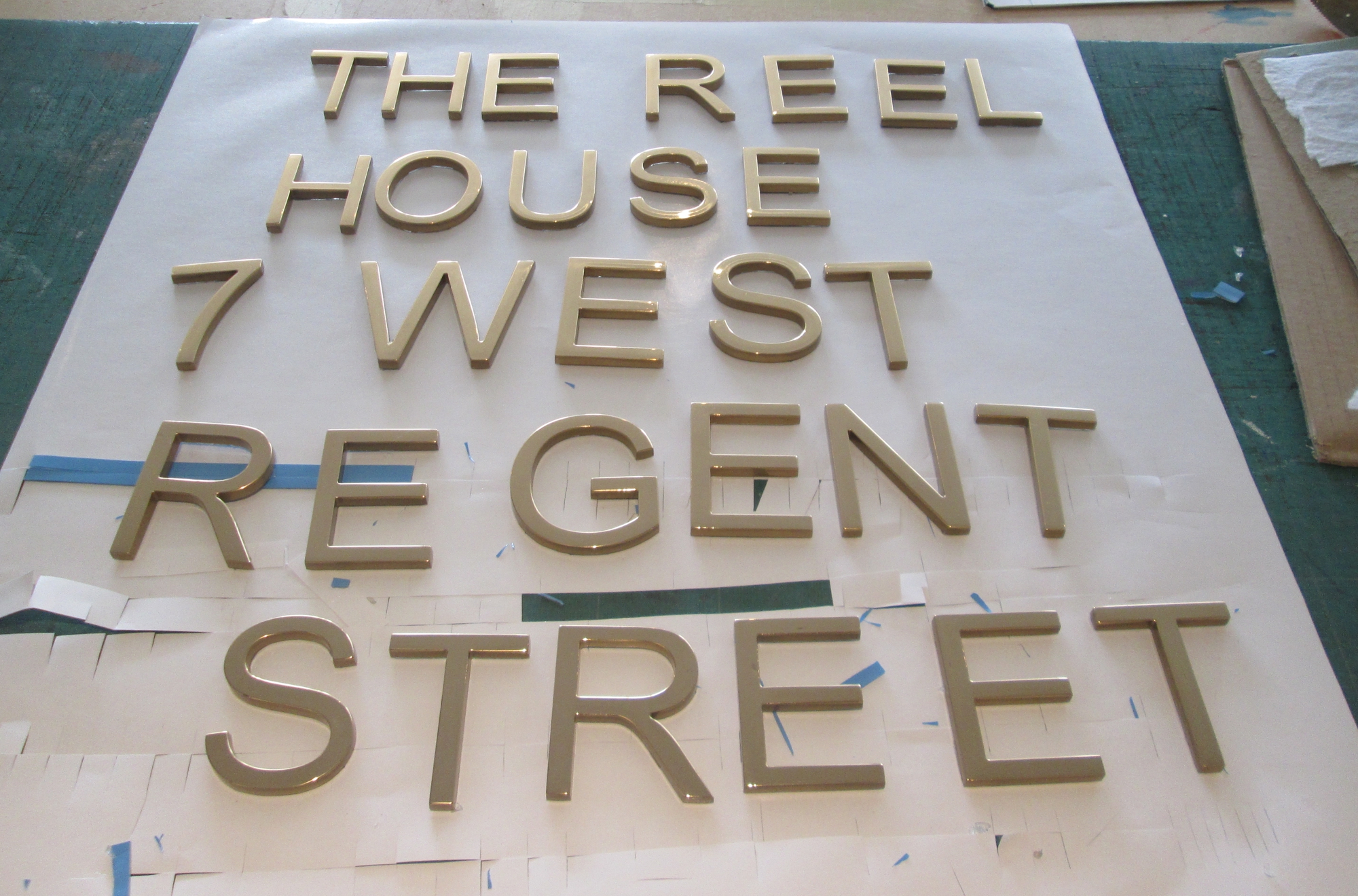 Brass Letters | METAL LETTERS